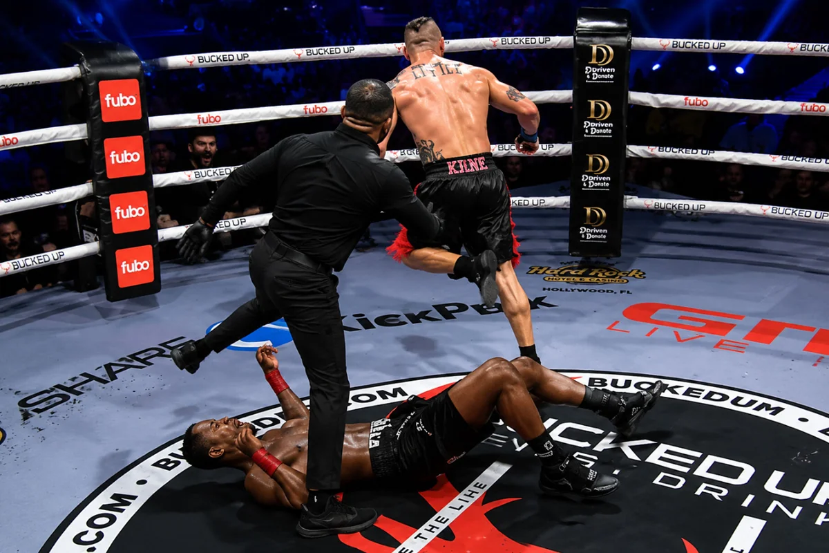 BKFC main event ends in chaos after fighter's bad instinct kicks in ...